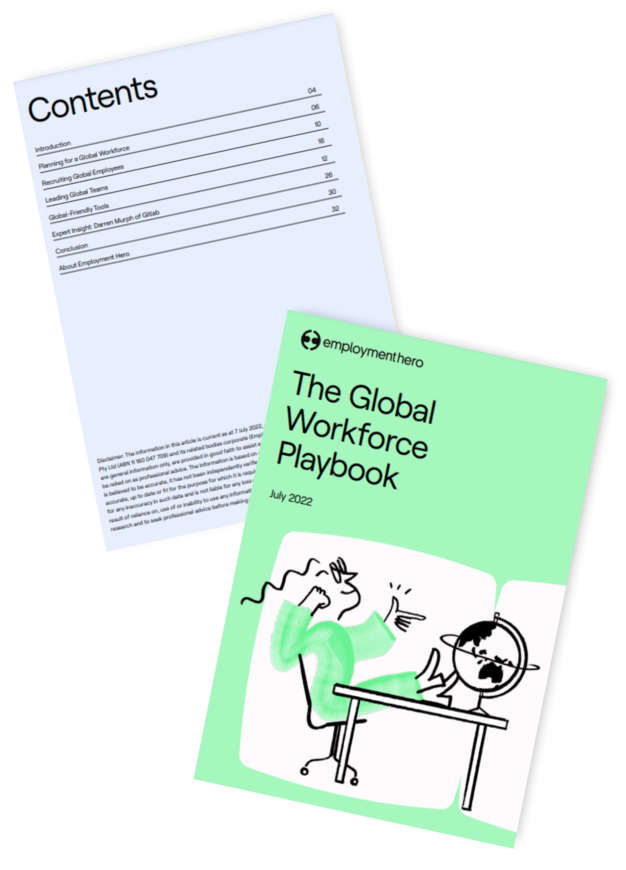 The Global Workforce Playbook | Employment Hero