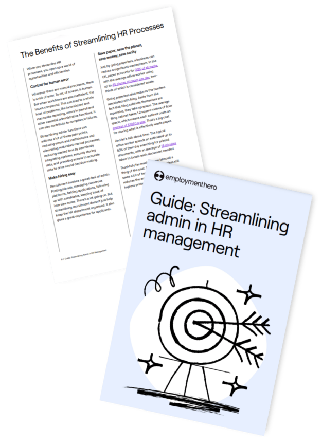 Streamline HR Processes and Reduce Admin [Free Guide]