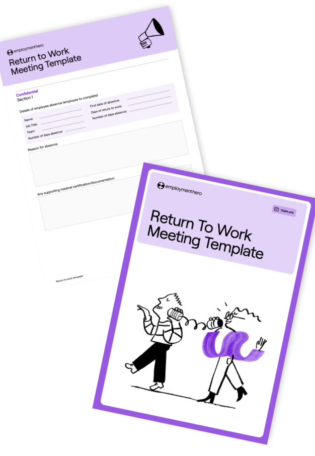 Return To Work Meeting Interview Guide (+Free Template) | Employment Hero