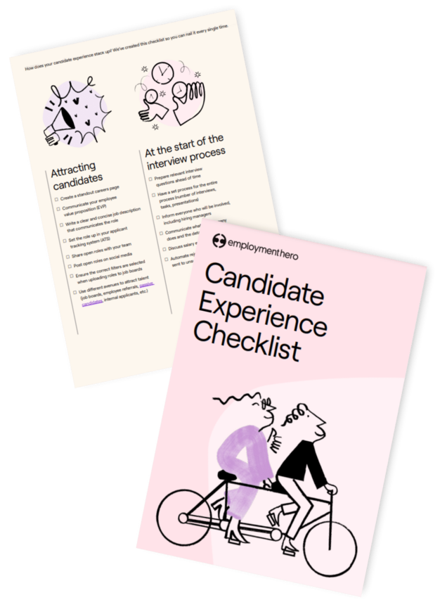 Candidate Experience Checklist | Employment Hero