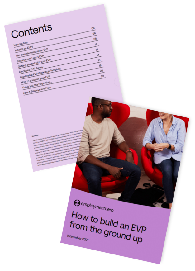 How to build an EVP from the ground up | Employment Hero