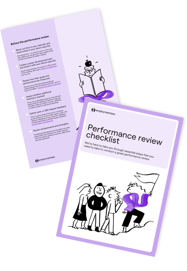 Employee Performance Review Checklist | Employment Hero