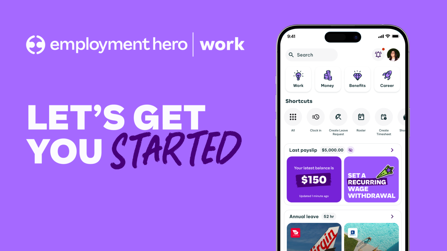 Employment Hero Work App UK | Leave Requests, Shoutouts & More