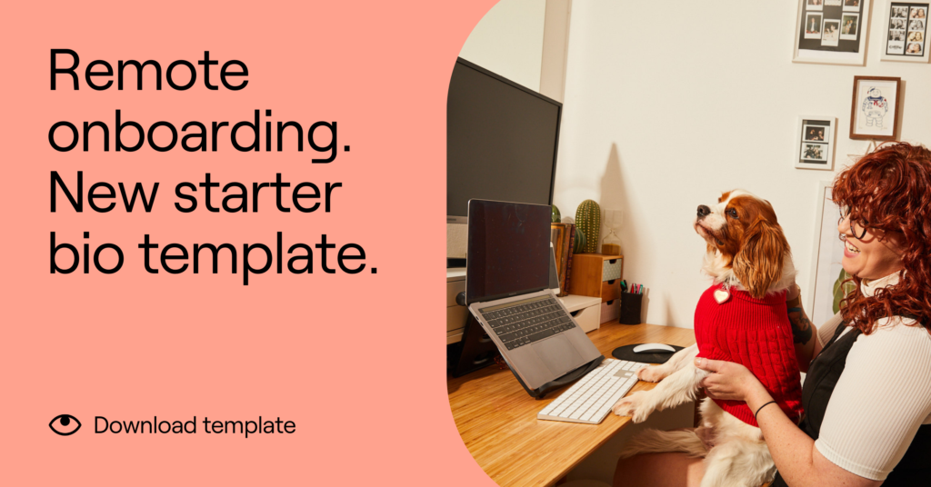 New Employee Bio Template For Remote Teams | Employment Hero