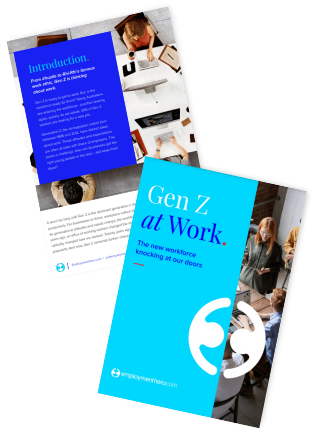 Gen Z In The Workplace Report | Employment Hero