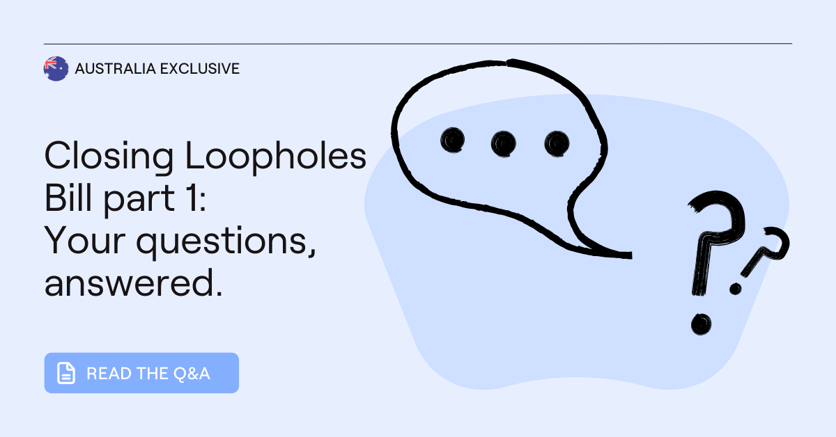 Closing Loopholes Bill Part 1: Q&A | Employment Hero