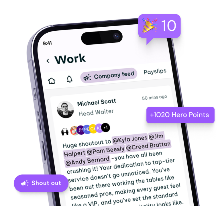 Employment Hero Work App | Leave Requests, Shoutouts & More