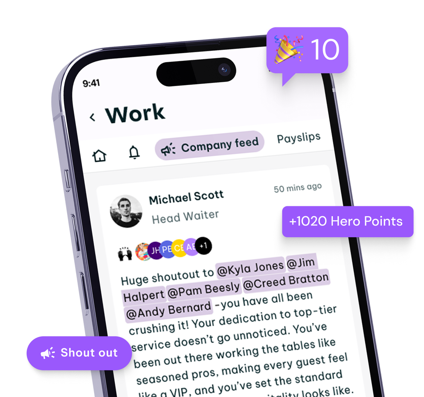 Employment Hero Work App | Leave Requests, Shoutouts & More