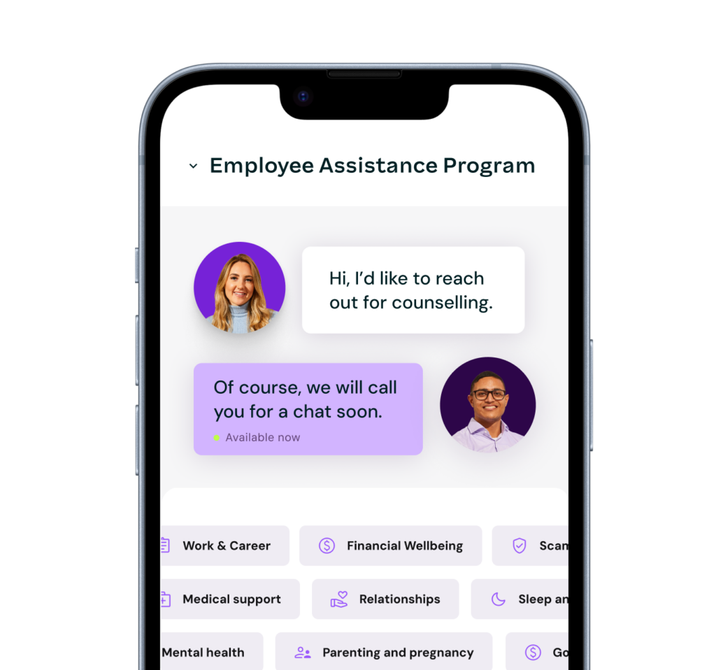 Access Employee Assistance Program with Employment Hero