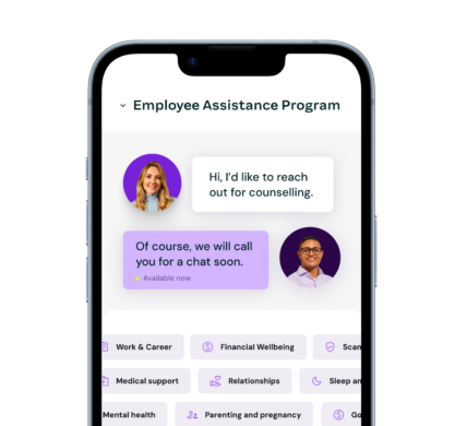 Access Employee Assistance Program with Employment Hero