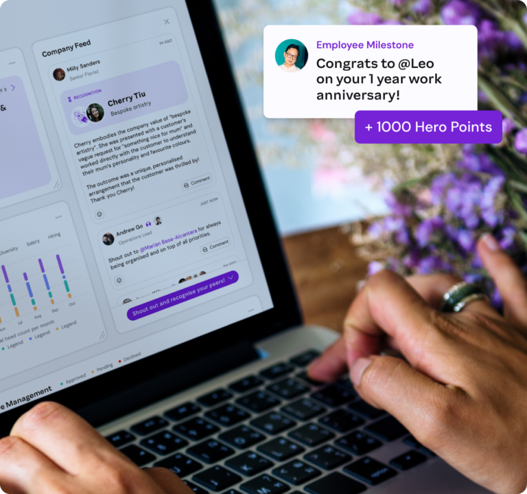 Connect with your team | Employment Hero Work